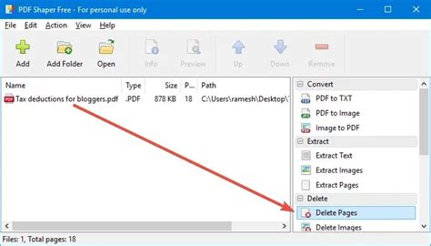 Free Foxit Reader Remove Pages Bapwiz