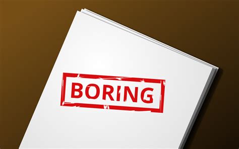 Business Documentation Is Boring