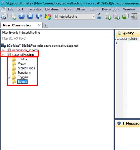Membuat Database Mysql Di Microsoft Azure Tutorial Koding