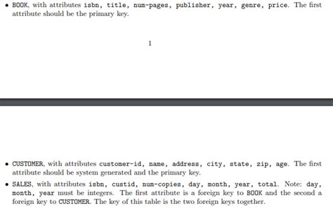 Solved You Are Given A Database With The Following Chegg