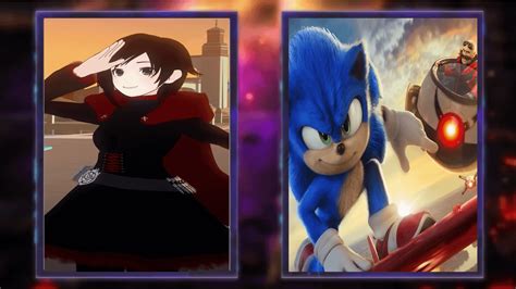 Ruby Rose Vs Movie Sonic Rooster Teeth Vs Paramount Rdeathbattlematchups