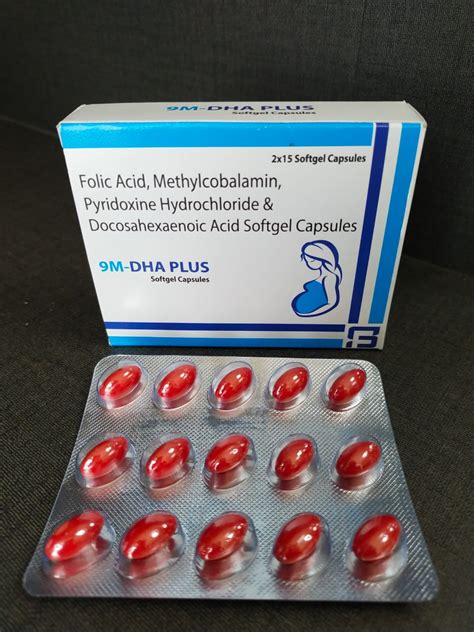9m Dha Plus Sigma Softgel Formulation