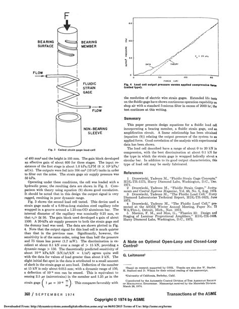 PDF A Note On Optimal Open Loop And Closed Loop Control