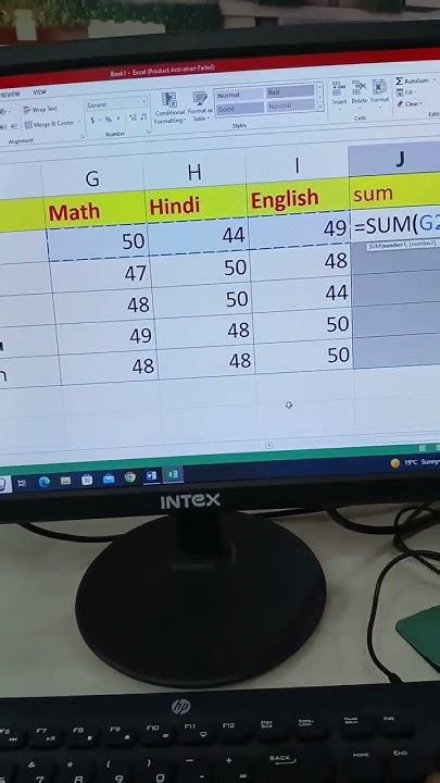 Ms Excel Sum Formula Utubeshorts Logo Computertechnology Microsoftoffice Excel Youtube