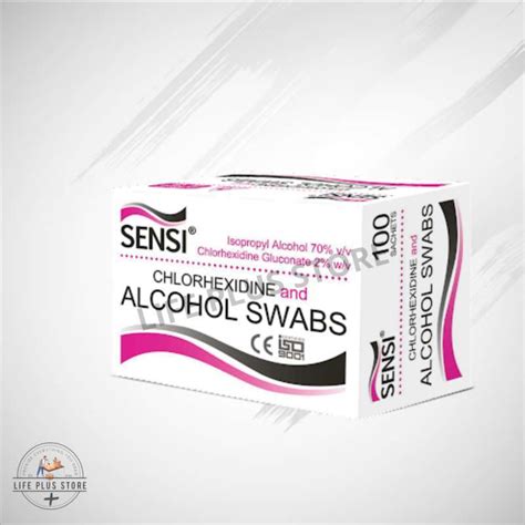 Jual Sensi Chlorhexidine And Alcohol Swabs 100pcs Tisu Alcohol Sensi