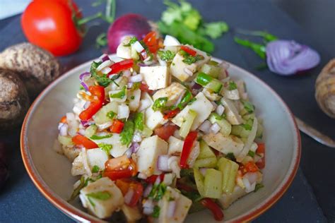 Kachaloo Chaat Salad Taro Root Salad Recipe