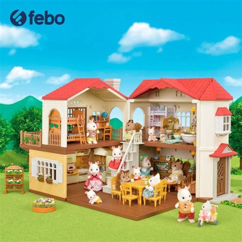 Figura Sylvanian Families Casa Gigante De Campo Febo Febo