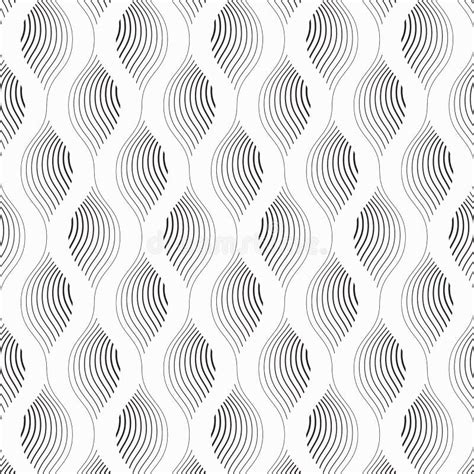 Abstract Linear Leaf Or Flower On Garland Pattern Pattern Is Clean For Design Fabric
