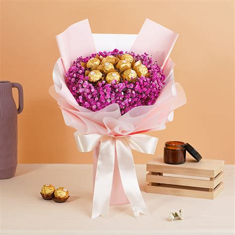 Chocolate Bouquets And Flowers Same Day Delivery Ph