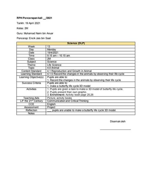 Borang Data Murid Pdf