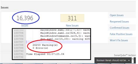 Sonar Scanner Issue Count Doesnt Match That Shown In Sonarqube Stack