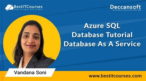 Azure Sql Database Tutorial Database As A Service Youtube