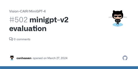 Minigpt V Evaluation Issue Vision Cair Minigpt Github