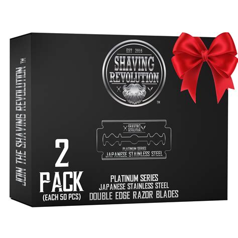 100 Count Double Edge Razor Blades Mens Safety Razor