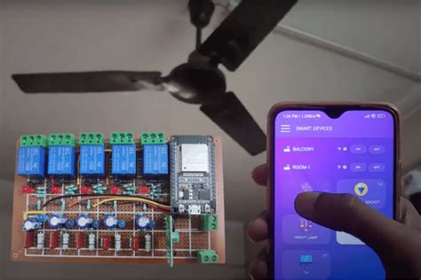 Iot Based Home Automation Using Esp32 And Cadio