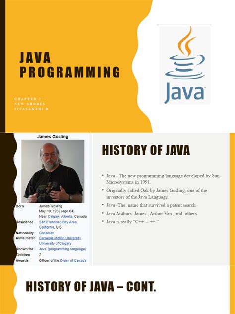 Java And Its Features Pdf Java Programming Language Java