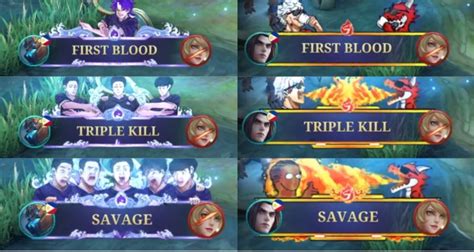 Mobile Legends Kill Notifications Based On Mpl Teams Are Coming To Game