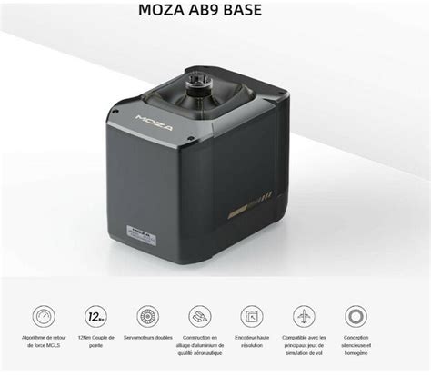 Moza Racing Ab9 Ffb Base Joysticks Top Achat