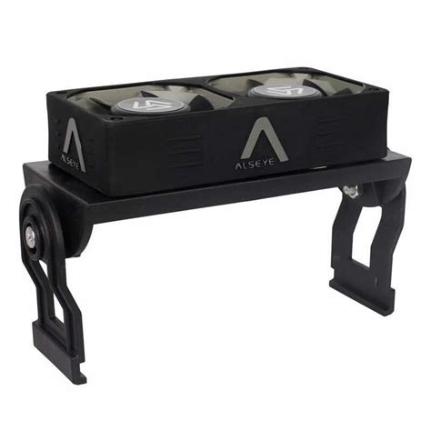 Ram Alseye Ram Memory Cooler Sa Dual 60mm Fan Pwm 1200 2000rpm Radiator Para Sa Ddr2345 Coog