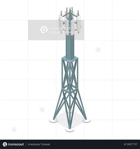 Telecom Tower Illustration Free Download Miscellaneous Illustrations