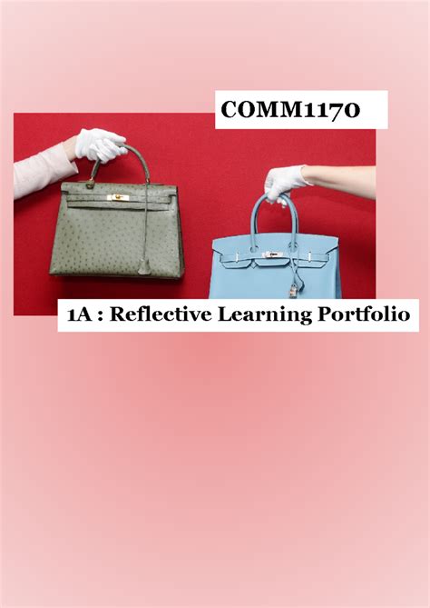 1170 assignment 1 reflection 1a reflective learning portfolio comm 1170 references a