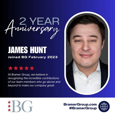 Bramer Group On Linkedin Congratulations James Hunt Director