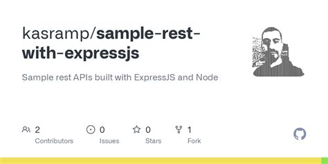 GitHub Kasramp Sample Rest With Expressjs Sample Rest APIs Built With ExpressJS And Node
