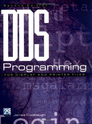 dds programming for display and printer files by james coolbaugh