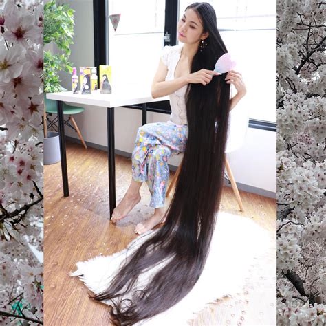 Rin Kambe Rin Rapunzel Instagram Photos And Videos In Long Hair Styles Long