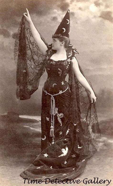 An Elegant Victorian Witch Historic Photo Print Ebay Vintage