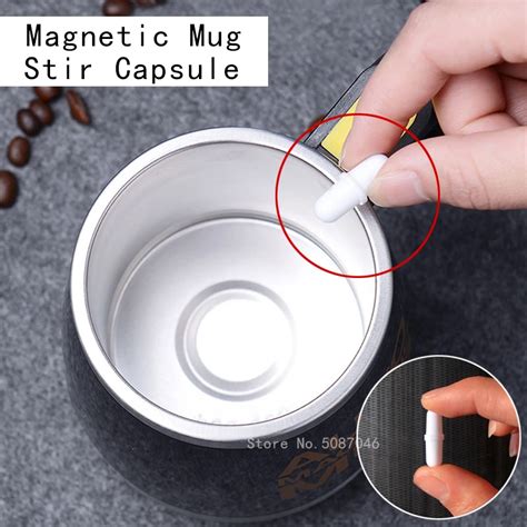 Automatic Self Stirring Magnetic Mug Capsule Cylindrical Magnetic