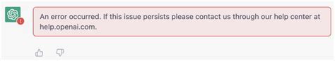 Fix Chatgpt An Error Occurred If This Issue Persists Please Contact Us Error