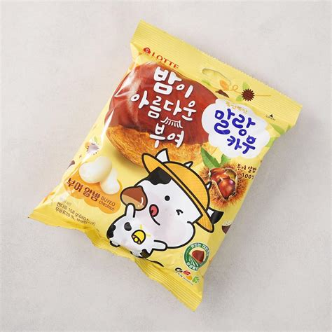 롯데웰푸드 말랑카우 부여알밤 메가마트몰