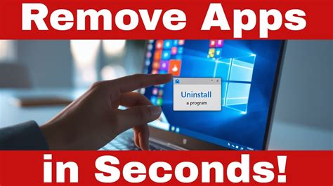 How To Uninstall Apps On Windows 10 Fast Step By Step Guide Youtube