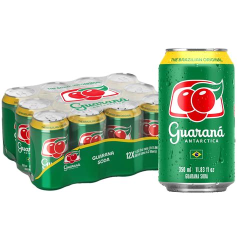Guarana Antarctica The Brazilian Original Guarana Soda Regular 1183