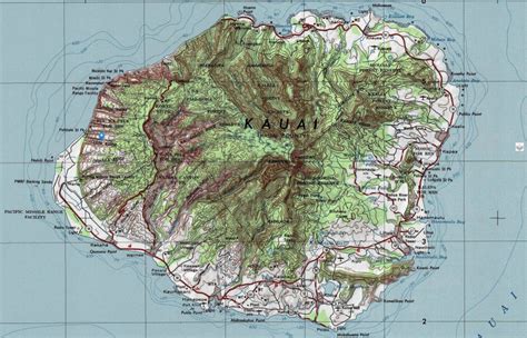 Map Of Kauai