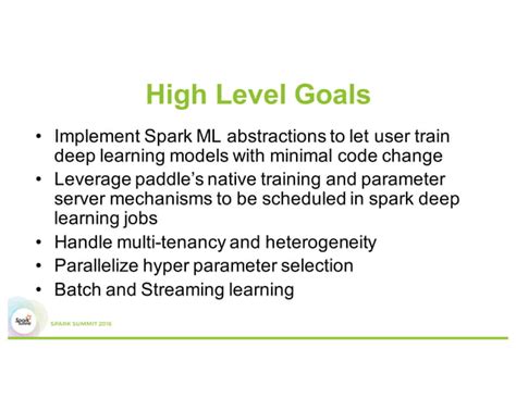 scalable deep learning platform on spark in baidu ppt