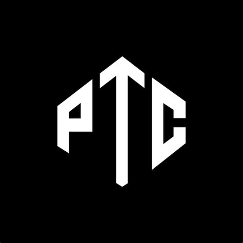 Premium Vector Ptc Letter Logo Design With Polygon Shape Ptc Polygon