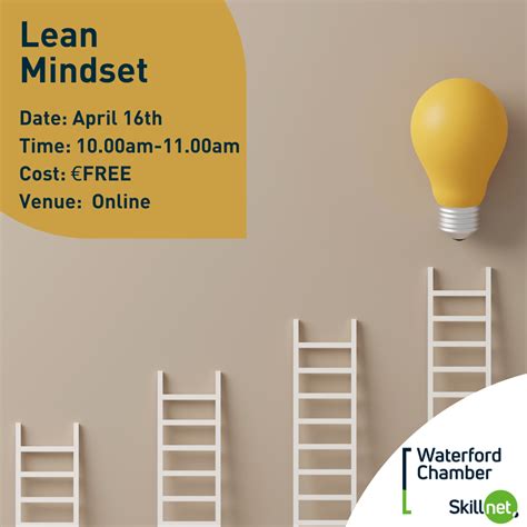 Lean Mindset Waterford Chamber Skillnet