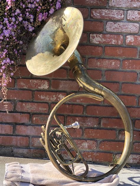 Custom Small Sized Sousaphone Tuba Brass Sousaphone For Reverb
