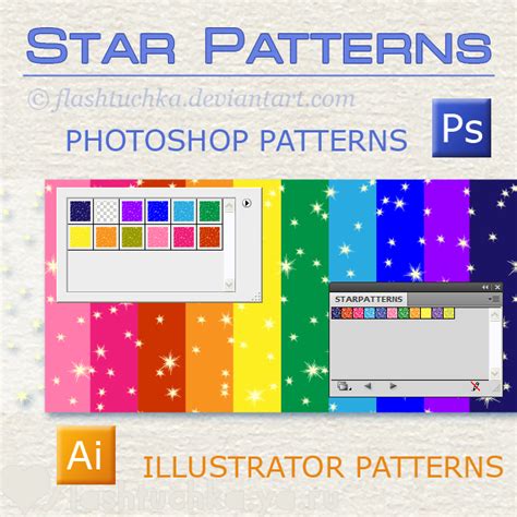 Photoshop Star Patterns By Flashtuchka On Deviantart