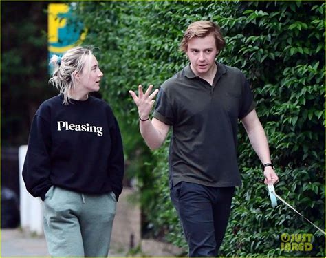 Saoirse Ronan And Boyfriend Jack Lowden Enjoy Rare Day Out In London