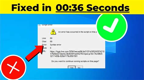 Fix Onedrive Startup Java Script Error In Windows 10 2024 Youtube