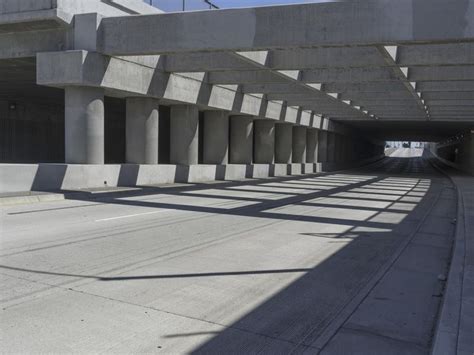Concrete Underpass Architecture In Los Angeles Hdri Maps And Backplates