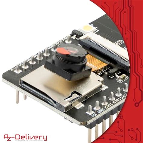 AZDelivery X ESP Cam Modul ESP Wifi Bluetooth Module Including Camera Compatible With