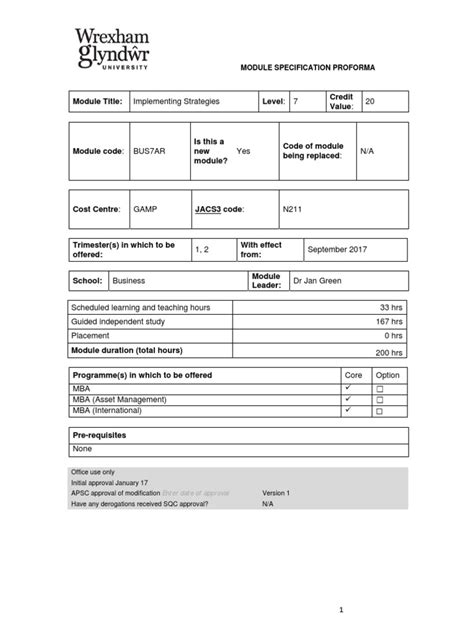 Bus7ar Implementing Strategies Sept 17 Pdf Educational Assessment