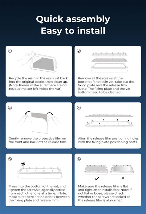 Fep Release Film For Resin 3d Printer 5pcs Mage Series Creality