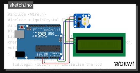 Simulasi Datetime Wokwi Esp32 Stm32 Arduino Simulator