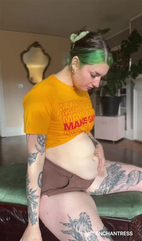 Enchantress Belly Sloshing Thisvid Com