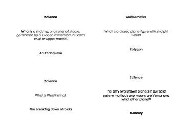 STEM Quiz Game Show By Mini STEM Teachers Pay Teachers